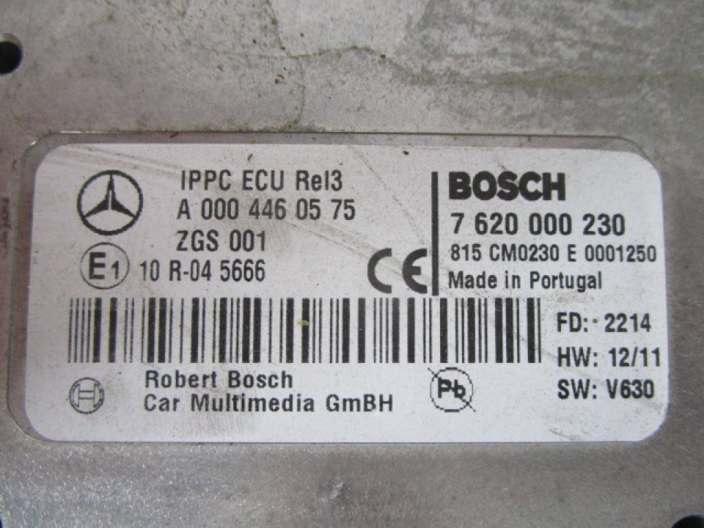 Mercedes-Benz Actros MP4 Control Unit IPPC ECU Rel3 - A0004460575